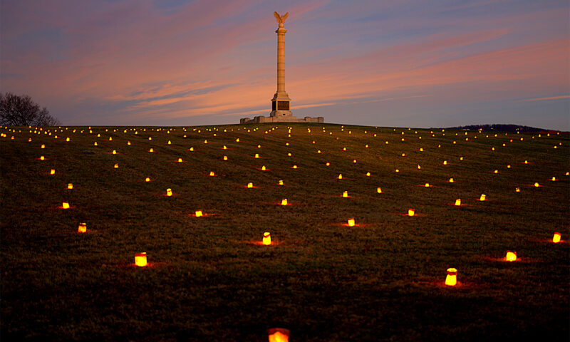 Drive Through the Memorial Illumination at Antietam National ...