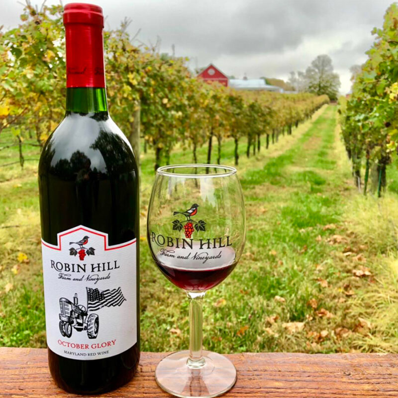Cheers to Wine Time at Robin Hill Farm and Vineyards » Maryland Road Trips